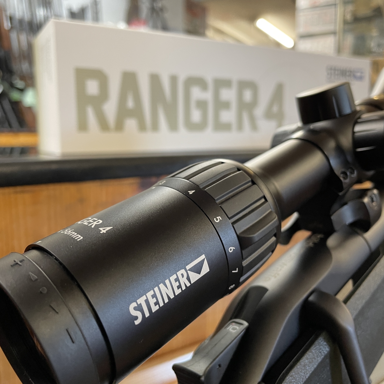 Steiner Ranger 4 Zielfernrohr 3-12 x 56 mit EAW-Blaser-Sattelmontage ...